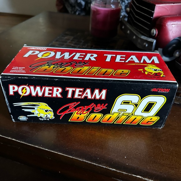Other | Power Team Nascar Jeoffrey Bodine Number 6 Die Cast Stick Car ...